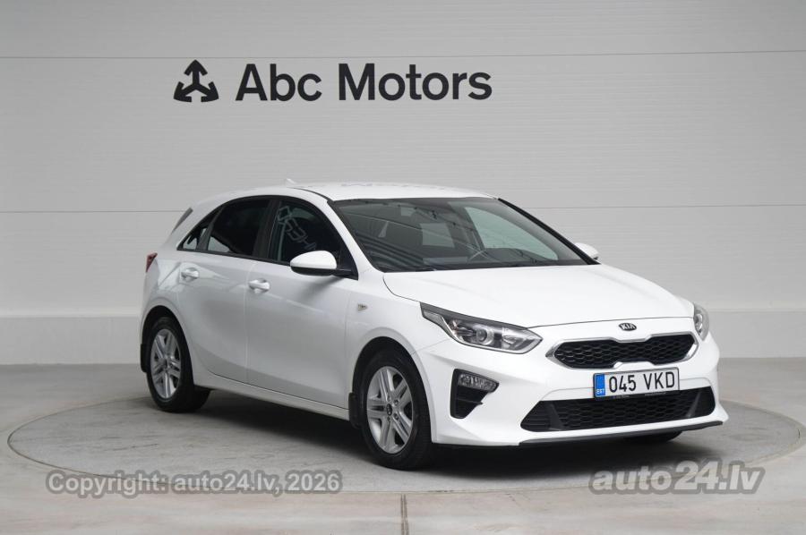 White Kia Ceed 2021 in Tallinn, with an engine capacity of 1.50 L and mileage of 98 thousand km for 14990 €, photo 4 on AUTOMOTO.COM.LV