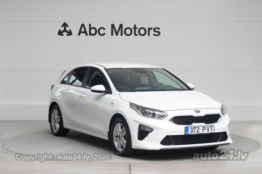 White Kia Ceed 2021 in Tallinn, with an engine capacity of 1.50 L and mileage of 107 thousand km for 14490 €, photo 4 on AUTOMOTO.COM.LV