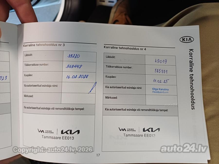 Balts Kia Ceed 2021 Tallina, ar dzinēja tilpumu 1.50 L un nobraukumu 63 tūkst. km par 18300 €, foto 14 vietnē AUTOMOTO.COM.LV