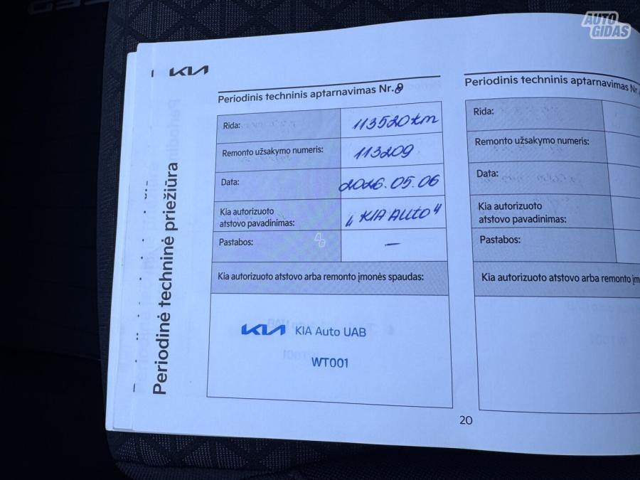 Balts Kia Ceed 2022 Avižieniai, ar dzinēja tilpumu 1.00 L un nobraukumu 114 tūkst. km par 10950 €, foto 29 vietnē AUTOMOTO.COM.LV