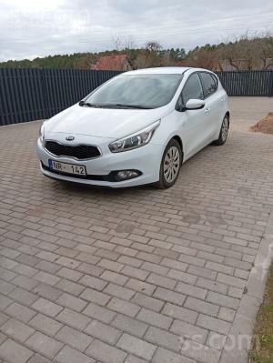 Белый Киа Сид 2014 в Даугавпилс, объемом двигателя 1.40 л и пробегом 154 тыс. км за 3550 €, фото  на AUTOMOTO.COM.LV