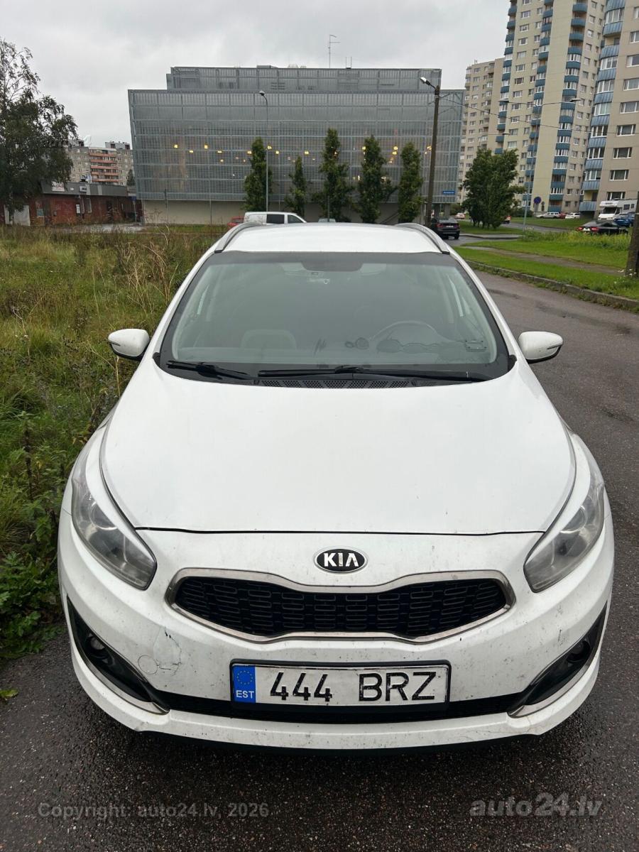 Balts Kia Ceed 2016 Tallina, ar dzinēja tilpumu 1.60 L un nobraukumu 225 tūkst. km par 6500 €, foto 1 vietnē AUTOMOTO.COM.LV