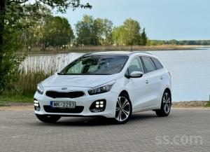 Белый Киа Сид 2016 в Рига, объемом двигателя 1.60 л и пробегом 225 тыс. км за 5950 €, фото  на AUTOMOTO.COM.LV