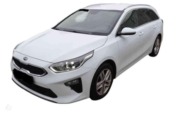 White Kia Ceed 2018 in Jonava, with an engine capacity of 1.58 L and mileage of 194 thousand km for 7000 €, photo 1 on AUTOMOTO.COM.LV