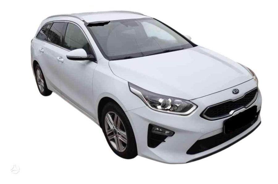 White Kia Ceed 2018 in Jonava, with an engine capacity of 1.58 L and mileage of 194 thousand km for 7000 €, photo 3 on AUTOMOTO.COM.LV