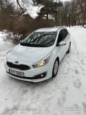 White Kia Ceed 2018 in Tallinn, with an engine capacity of 1.00 L and mileage of 135 thousand km for 7899 €, photo 2 on AUTOMOTO.COM.LV