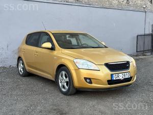 Желтый Киа Сид 2007 в Рига, объемом двигателя 1.60 л и пробегом 178 тыс. км за 1590 €, фото  на AUTOMOTO.COM.LV
