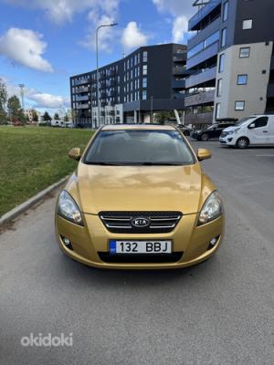 Dzeltens Kia Ceed 2008 Tallina, ar dzinēja tilpumu 1.60 L un nobraukumu 269 tūkst. km par 2850 €, foto  vietnē AUTOMOTO.COM.LV
