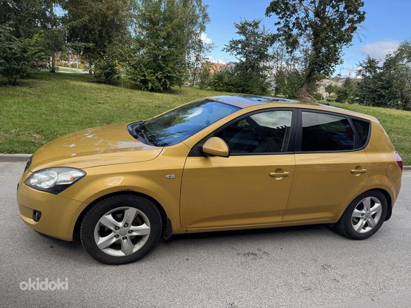 Желтый Киа Сид 2008 в Таллин, объемом двигателя 1.60 л и пробегом 269 тыс. км за 2850 €, фото 4 на AUTOMOTO.COM.LV