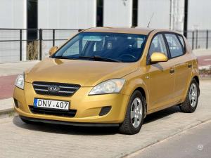 Dzeltens Kia Ceed 2008 Viļņa, ar dzinēja tilpumu 1.59 L un nobraukumu 241 tūkst. km par 1450 €, foto  vietnē AUTOMOTO.COM.LV