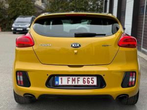 Yellow Kia Ceed 2016 in Utena, with an engine capacity of 1.59 L and mileage of 157 thousand km for 7600 €, photo 11 on AUTOMOTO.COM.LV