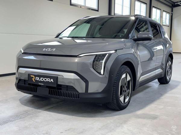 Grey Kia EV3 2025 in Siauliai, with an engine capacity of 0.00 L and mileage of 11 thousand km for 32800 €, photo 1 on AUTOMOTO.COM.LV
