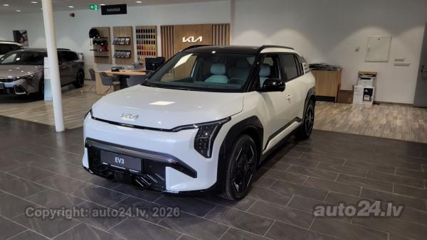 Balts Kia EV3 2026 Pērnava, ar dzinēja tilpumu 0.00 L un nobraukumu 0 tūkst. km par 50400 €, foto 1 vietnē AUTOMOTO.COM.LV