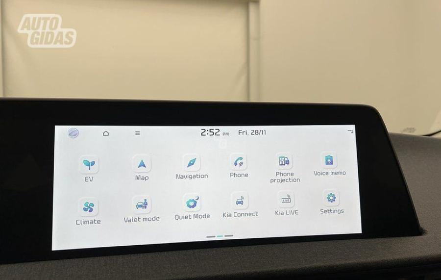 Черный Киа EV6 2023 в Каунас, объемом двигателя 0.00 л и пробегом 61 тыс. км за 36709 €, фото 20 на AUTOMOTO.COM.LV