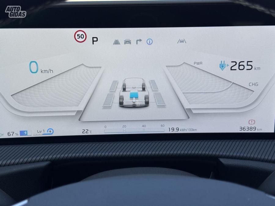 Черный Киа EV6 2023 в Авиженяй, объемом двигателя 0.00 л и пробегом 36 тыс. км за 35950 €, фото 17 на AUTOMOTO.COM.LV
