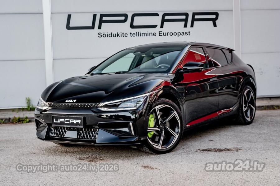 Черный Киа EV6 2023 в Пярну, объемом двигателя 0.00 л и пробегом 60 тыс. км за 40900 €, фото 1 на AUTOMOTO.COM.LV