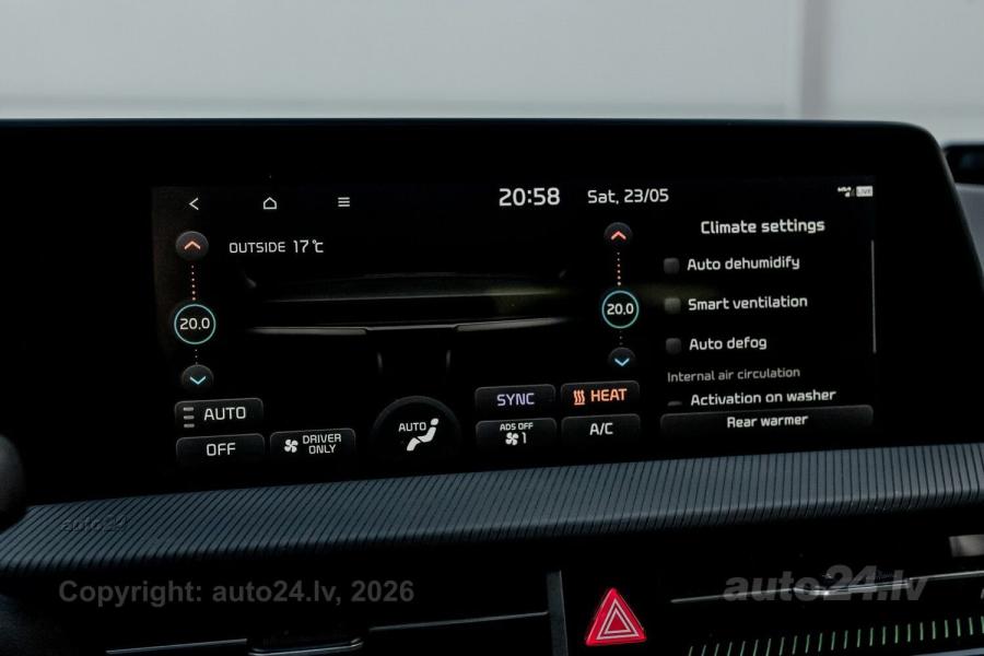 Черный Киа EV6 2023 в Пярну, объемом двигателя 0.00 л и пробегом 60 тыс. км за 40900 €, фото 23 на AUTOMOTO.COM.LV