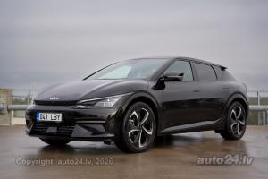 Melns Kia EV6 2024 Tallina, ar dzinēja tilpumu 0.00 L un nobraukumu 12 tūkst. km par 44900 €, foto  vietnē AUTOMOTO.COM.LV