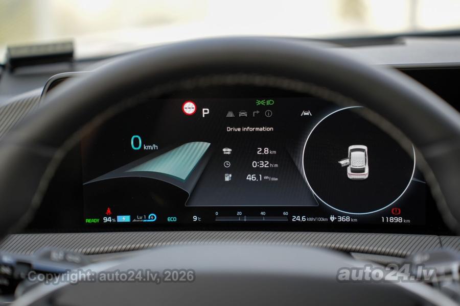 Melns Kia EV6 2024 Tallina, ar dzinēja tilpumu 0.00 L un nobraukumu 12 tūkst. km par 44900 €, foto 16 vietnē AUTOMOTO.COM.LV