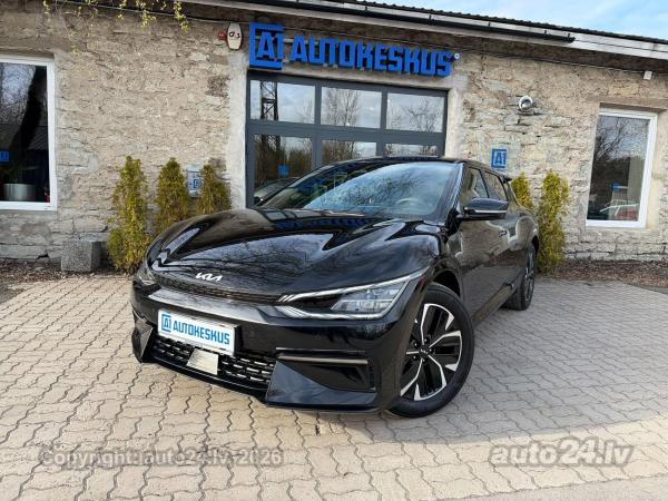 Melns Kia EV6 2024 Tallina, ar dzinēja tilpumu 0.00 L un nobraukumu 32 tūkst. km par 41990 €, foto  vietnē AUTOMOTO.COM.LV
