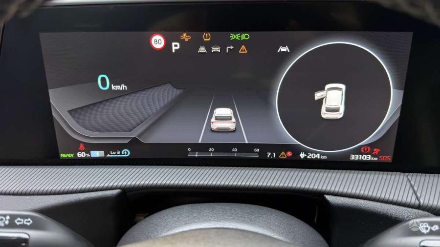 Черный Киа EV6 2024 в Ионава, объемом двигателя 0.00 л и пробегом 30 тыс. км за 21700 €, фото 24 на AUTOMOTO.COM.LV
