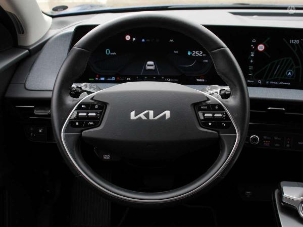 Zils Kia EV6 2023 Viļņa, ar dzinēja tilpumu 0.00 L un nobraukumu 59 tūkst. km par 24990 €, foto 7 vietnē AUTOMOTO.COM.LV