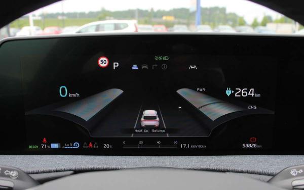 Zils Kia EV6 2023 Viļņa, ar dzinēja tilpumu 0.00 L un nobraukumu 59 tūkst. km par 24990 €, foto 9 vietnē AUTOMOTO.COM.LV