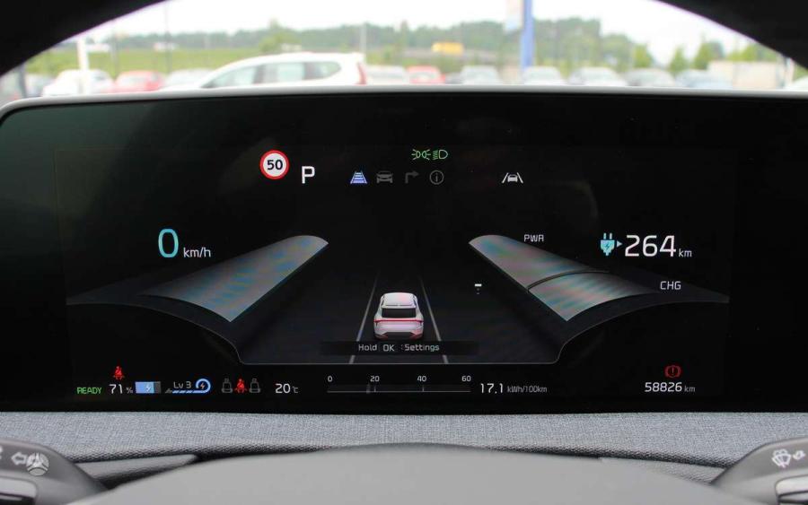 Zils Kia EV6 2023 Viļņa, ar dzinēja tilpumu 0.00 L un nobraukumu 59 tūkst. km par 24990 €, foto 10 vietnē AUTOMOTO.COM.LV