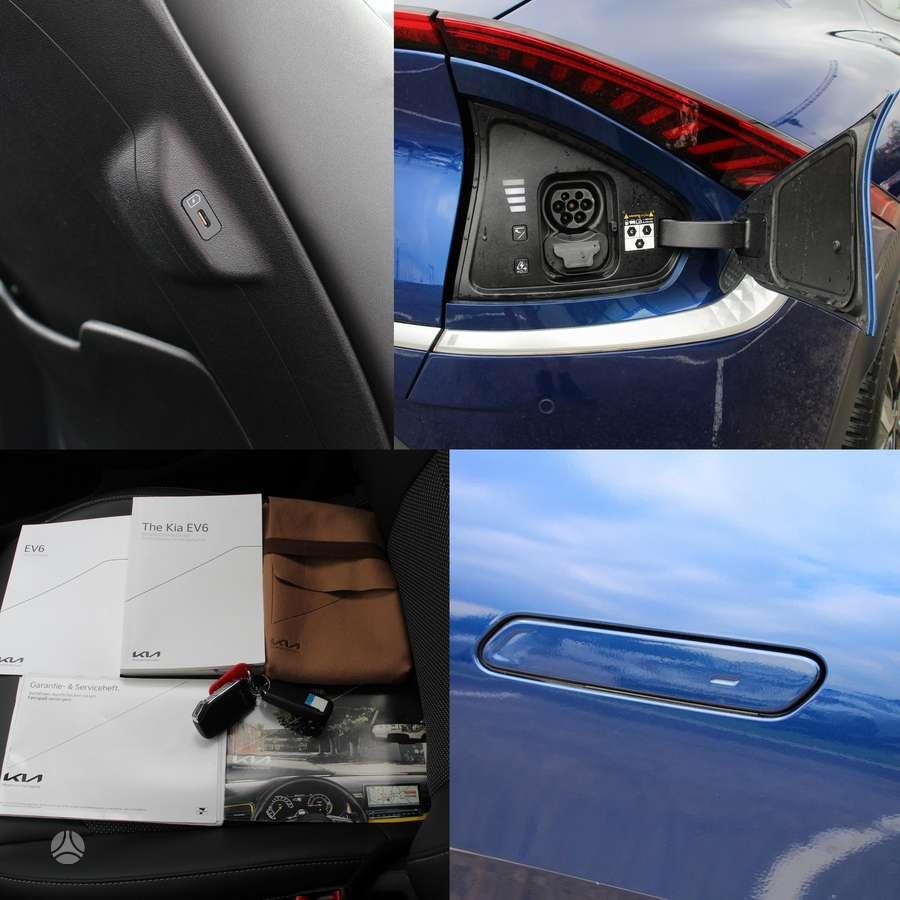 Zils Kia EV6 2023 Viļņa, ar dzinēja tilpumu 0.00 L un nobraukumu 59 tūkst. km par 24990 €, foto 23 vietnē AUTOMOTO.COM.LV