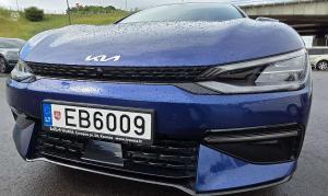 Синий Киа EV6 2024 в Каунас, объемом двигателя 0.00 л и пробегом 68 тыс. км за 37000 €, фото 4 на AUTOMOTO.COM.LV