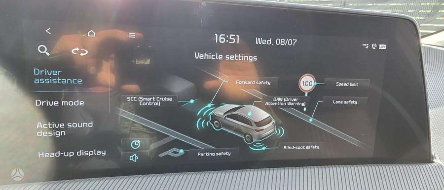 Синий Киа EV6 2024 в Каунас, объемом двигателя 0.00 л и пробегом 68 тыс. км за 37000 €, фото 37 на AUTOMOTO.COM.LV