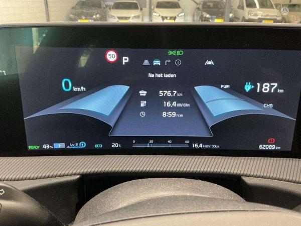 Синий Киа EV6 2021 в Вильнюс, объемом двигателя 0.00 л и пробегом 62 тыс. км за 34900 €, фото 9 на AUTOMOTO.COM.LV