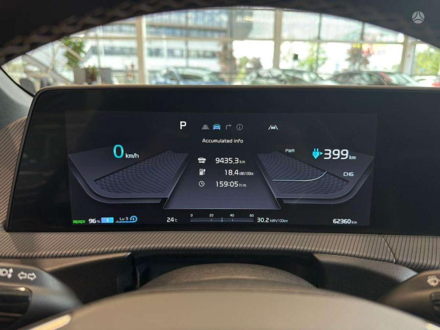 Синий Киа EV6 2021 в Вильнюс, объемом двигателя 0.00 л и пробегом 62 тыс. км за 34900 €, фото 7 на AUTOMOTO.COM.LV
