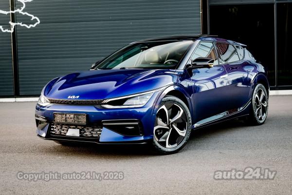 Blue Kia EV6 2022 in Parnu, with an engine capacity of 0.00 L and mileage of 125 thousand km for 33900 €, photo 8 on AUTOMOTO.COM.LV