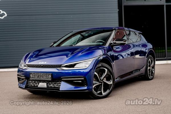 Zils Kia EV6 2023 Pērnava, ar dzinēja tilpumu 0.00 L un nobraukumu 118 tūkst. km par 35900 €, foto  vietnē AUTOMOTO.COM.LV