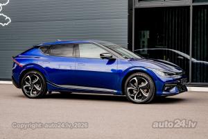 Zils Kia EV6 2023 Pērnava, ar dzinēja tilpumu 0.00 L un nobraukumu 118 tūkst. km par 35900 €, foto 3 vietnē AUTOMOTO.COM.LV