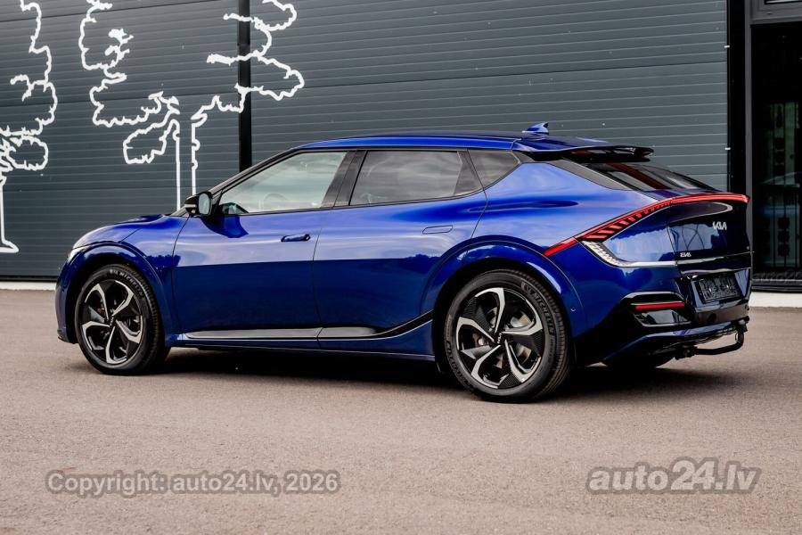 Zils Kia EV6 2023 Pērnava, ar dzinēja tilpumu 0.00 L un nobraukumu 118 tūkst. km par 35900 €, foto 6 vietnē AUTOMOTO.COM.LV