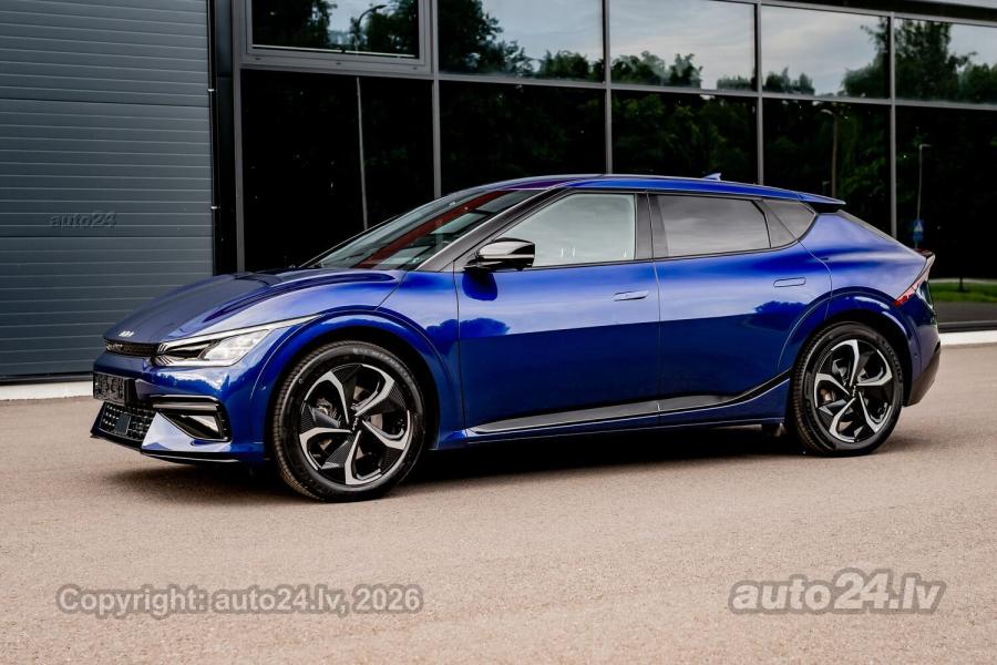 Zils Kia EV6 2023 Pērnava, ar dzinēja tilpumu 0.00 L un nobraukumu 118 tūkst. km par 35900 €, foto 7 vietnē AUTOMOTO.COM.LV