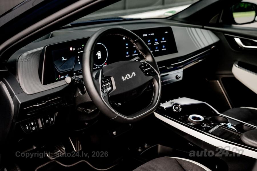 Zils Kia EV6 2023 Pērnava, ar dzinēja tilpumu 0.00 L un nobraukumu 118 tūkst. km par 35900 €, foto 10 vietnē AUTOMOTO.COM.LV