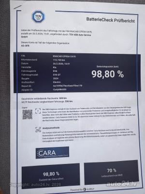 Zils Kia EV6 2023 Pērnava, ar dzinēja tilpumu 0.00 L un nobraukumu 118 tūkst. km par 35900 €, foto 21 vietnē AUTOMOTO.COM.LV
