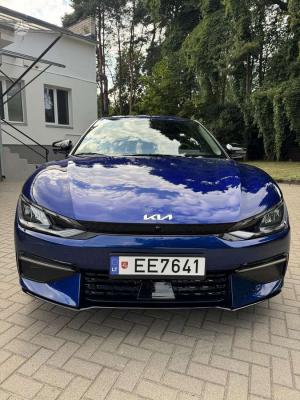 Zils Kia EV6 2023 Prienai, ar dzinēja tilpumu 0.00 L un nobraukumu 61 tūkst. km par 25999 €, foto 5 vietnē AUTOMOTO.COM.LV
