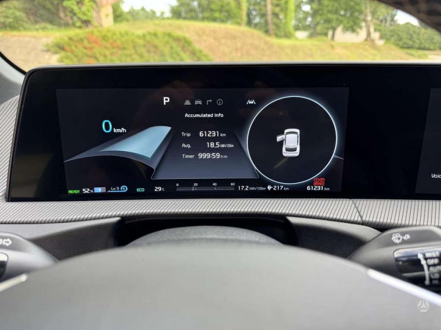 Zils Kia EV6 2023 Prienai, ar dzinēja tilpumu 0.00 L un nobraukumu 61 tūkst. km par 25999 €, foto 15 vietnē AUTOMOTO.COM.LV