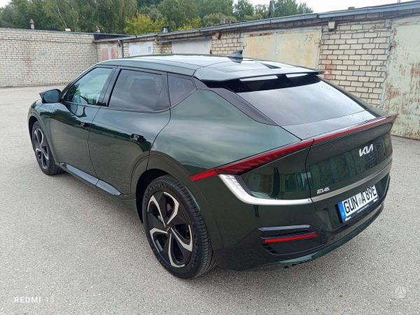 Green Kia EV6 2022 in Kaunas, with an engine capacity of 0.00 L and mileage of 55 thousand km for 23500 €, photo 5 on AUTOMOTO.COM.LV