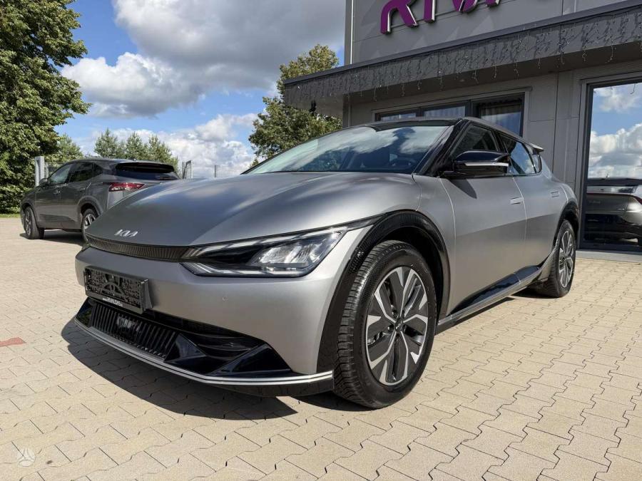 Pelēks Kia EV6 2022 Šauļi, ar dzinēja tilpumu 0.00 L un nobraukumu 61 tūkst. km par 32658 €, foto 7 vietnē AUTOMOTO.COM.LV