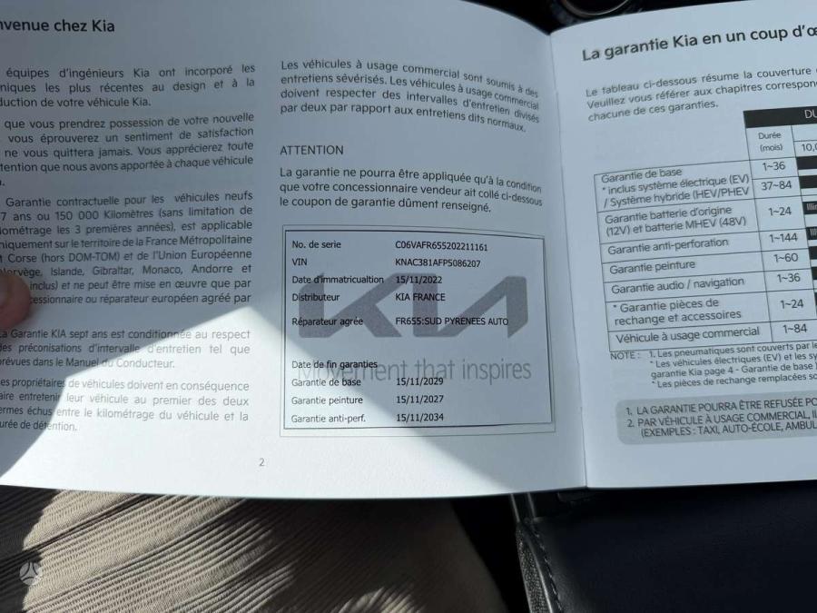 Pelēks Kia EV6 2022 Šauļi, ar dzinēja tilpumu 0.00 L un nobraukumu 61 tūkst. km par 32658 €, foto 33 vietnē AUTOMOTO.COM.LV