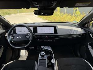 Grey Kia EV6 2024 in Vilnius, with an engine capacity of 0.00 L and mileage of 30 thousand km for 36950 €, photo 9 on AUTOMOTO.COM.LV