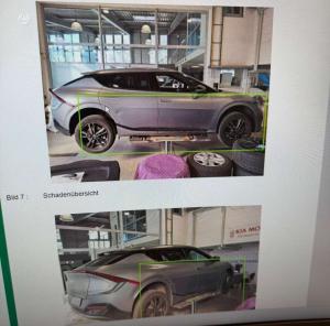 Pelēks Kia EV6 2025 Prienai, ar dzinēja tilpumu 0.00 L un nobraukumu 25 tūkst. km par 28900 €, foto 3 vietnē AUTOMOTO.COM.LV