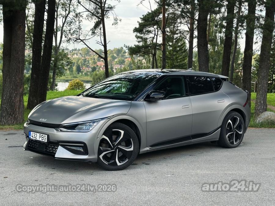Pelēks Kia EV6 2023 Viljandi, ar dzinēja tilpumu 0.00 L un nobraukumu 165 tūkst. km par 31500 €, foto 1 vietnē AUTOMOTO.COM.LV