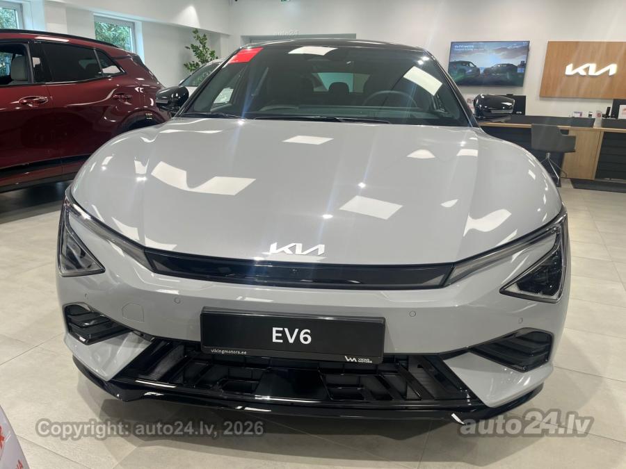Серый Киа EV6 2026 в Таллин, объемом двигателя 0.00 л и пробегом 0 тыс. км за 60400 €, фото 5 на AUTOMOTO.COM.LV
