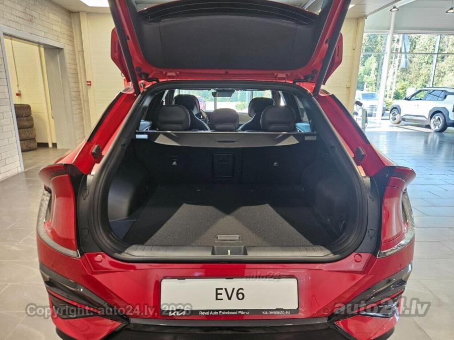 Kia EV6 2026 in Parnu, with an engine capacity of 0.00 L and mileage of 0 thousand km for 56600 €, photo 15 on AUTOMOTO.COM.LV